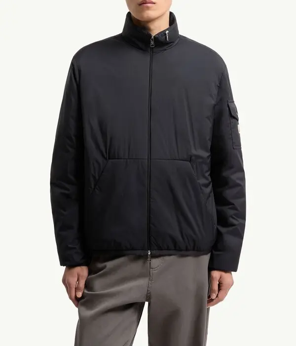 Moncler Zip-up Jacket - Midnight Blue