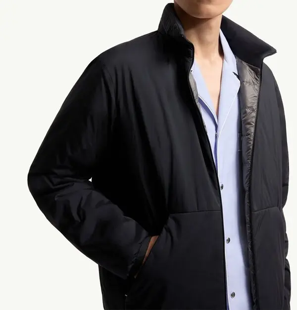 Moncler Zip-up Jacket - Midnight Blue