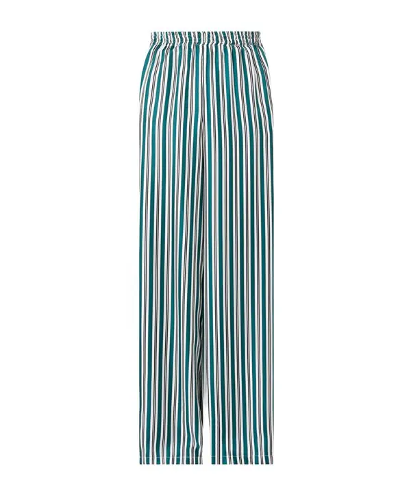 Max Mara Wide-fit Printed Silk Trousers