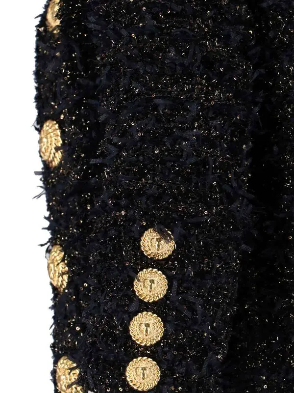 Balmain Embellished Tweed Jacket