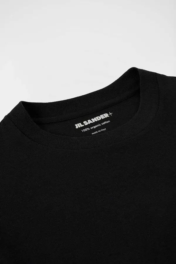 JIL SANDER Long-sleeved T-shirt Three-piece Pack
