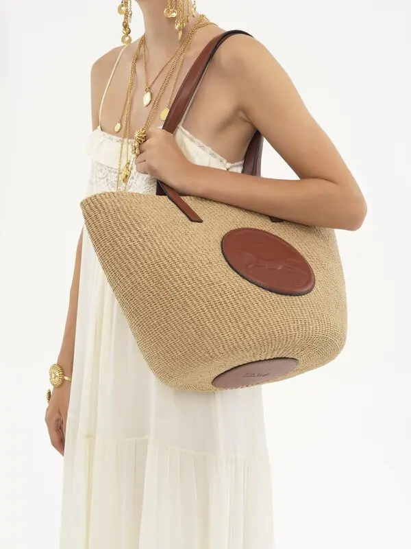 Chloé Large Woven Tote Bag