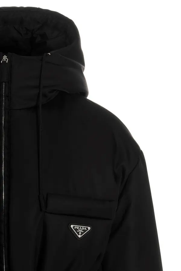 Prada Logo Down Jacket