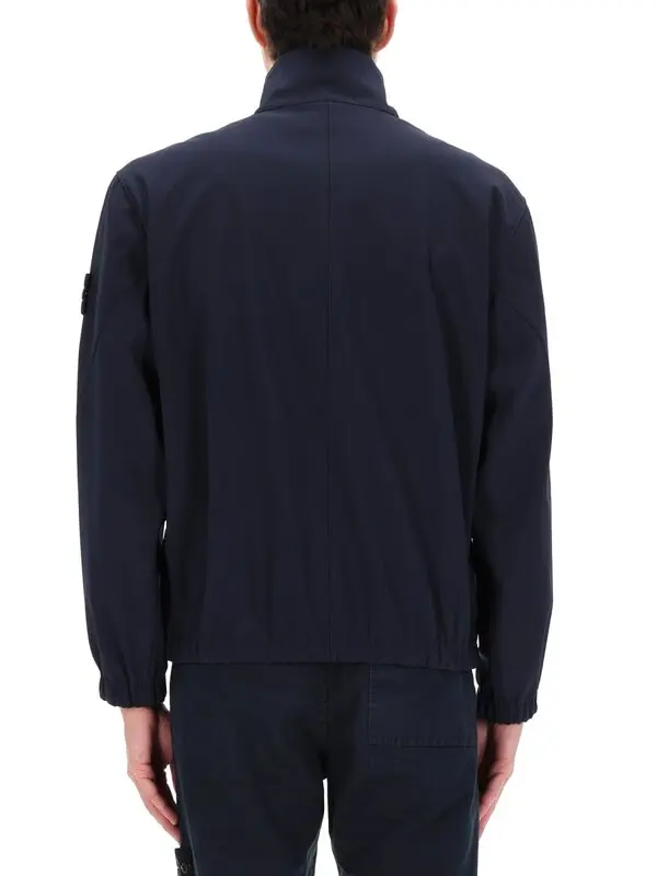 Stone Island Technical Zip-up Jacket - Blue