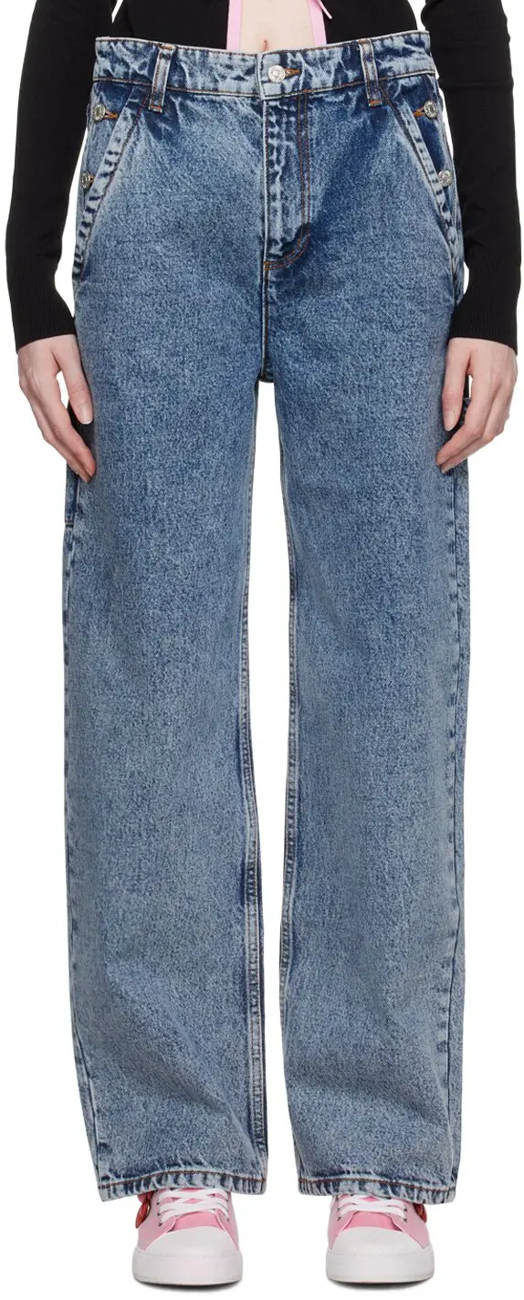 Moschino Denim Trousers - Blue