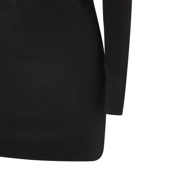 Miu Miu Cut-out Long Sleeve Mini Dress