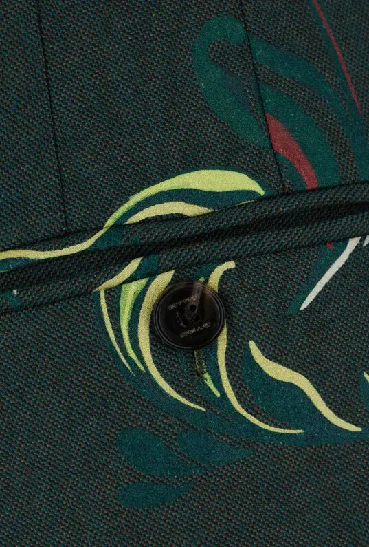 Etro Printed Straight-leg Trousers