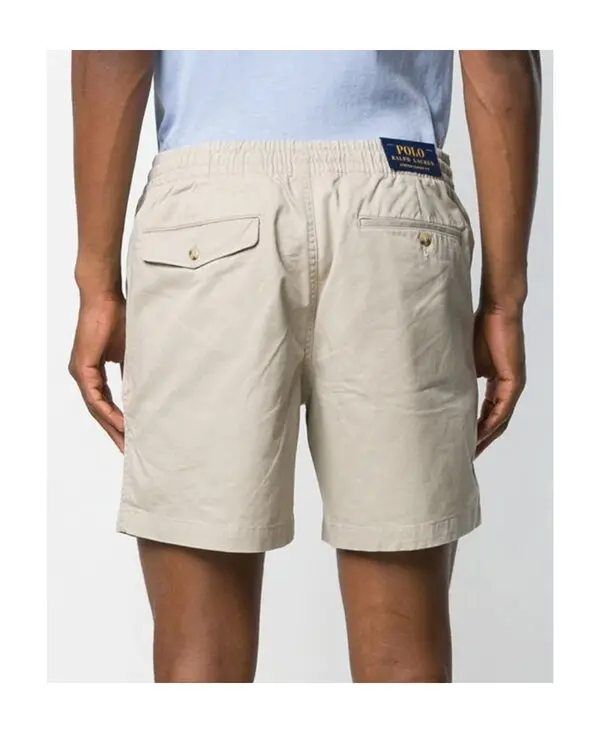 Polo Ralph Lauren Embroidered Chino Shorts - Nude