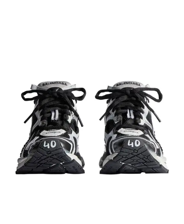 Balenciaga Runner Lace-up Sneakers - White/black