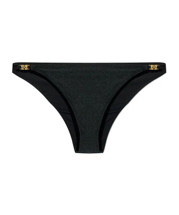 GANNI Emblem Mini Briefs - Black