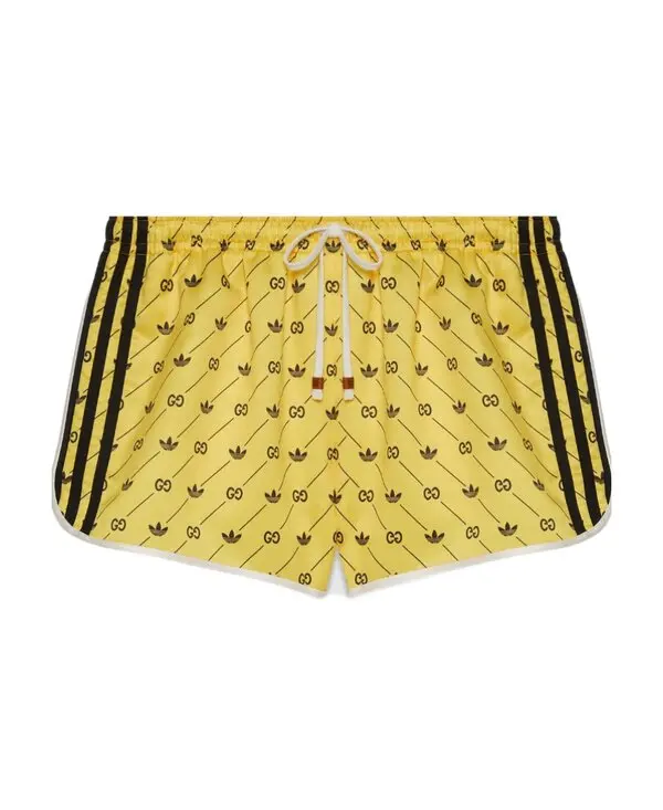 Gucci X Adidas Joint Series Monogrammed Shorts