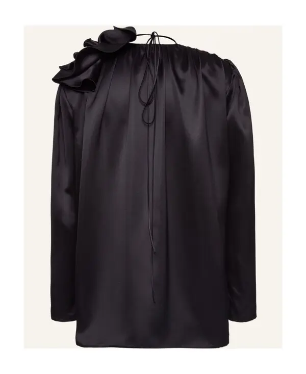 Magda Butrym Long-sleeved Shirt With Detachable Brooch