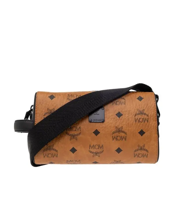 Mcm Ottomar Logo-print Clutch Bag