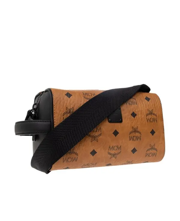 Mcm Ottomar Logo-print Clutch Bag