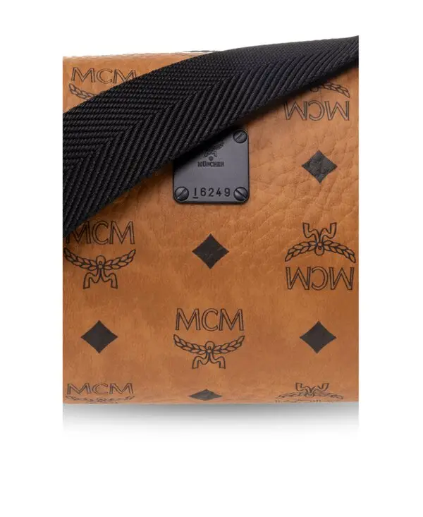 Mcm Ottomar Logo-print Clutch Bag