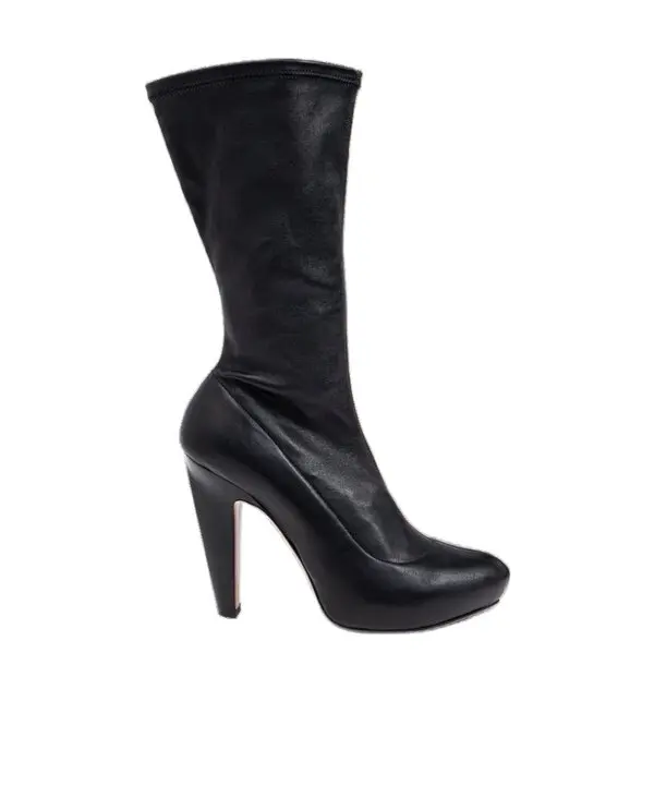 Alexander McQueen Pointed-toe Platform Boots