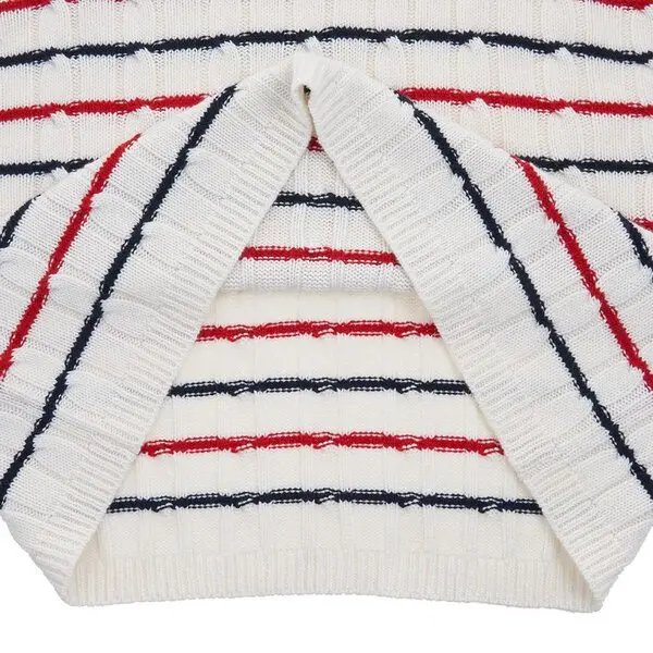 Miu Miu Oversized Striped Cashmere Sweater