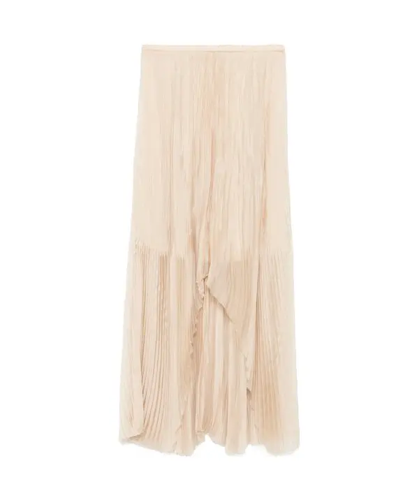 FORTE_FORTE Asymmetrical Midi Skirt
