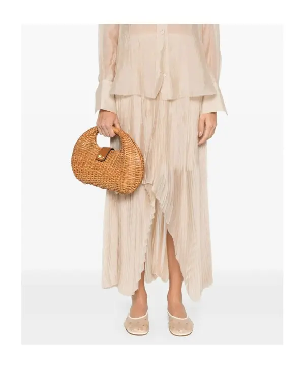 FORTE_FORTE Asymmetrical Midi Skirt