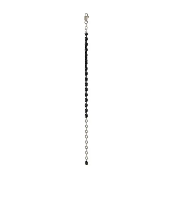 Dolce & Gabbana Leather Chain-link Belt - Black