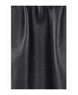 Chloé Leather Knee-length Pencil Skirt With Gold Logo Detail