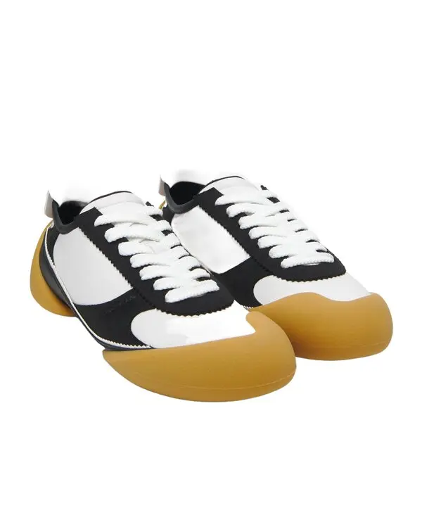 Alexander McQueen Flexion Lace-up Sneakers - White/black