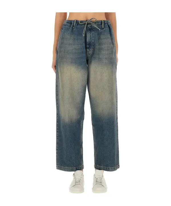 Moschino Drawstring Jeans