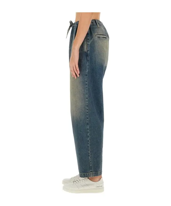 Moschino Drawstring Jeans