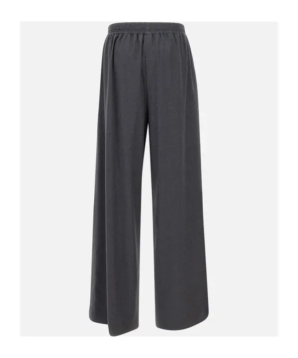 Fabiana Filippi Flannel Wide-leg Trousers