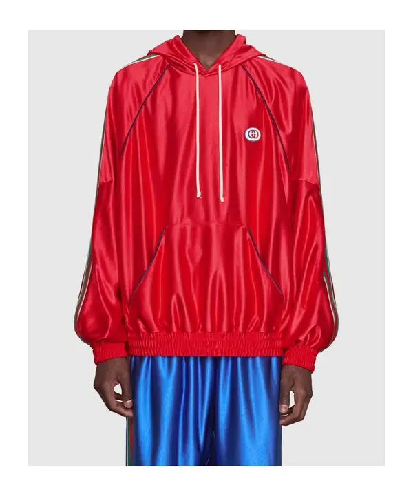 Gucci Web G Patch Hoodie