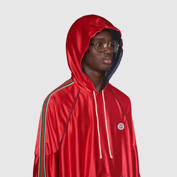 Gucci Web G Patch Hoodie