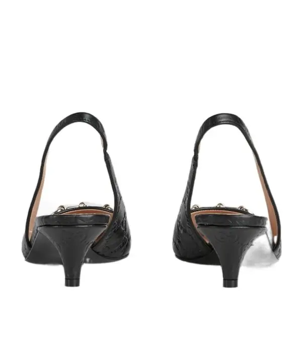 Gucci Horsebit Slingback Pumps
