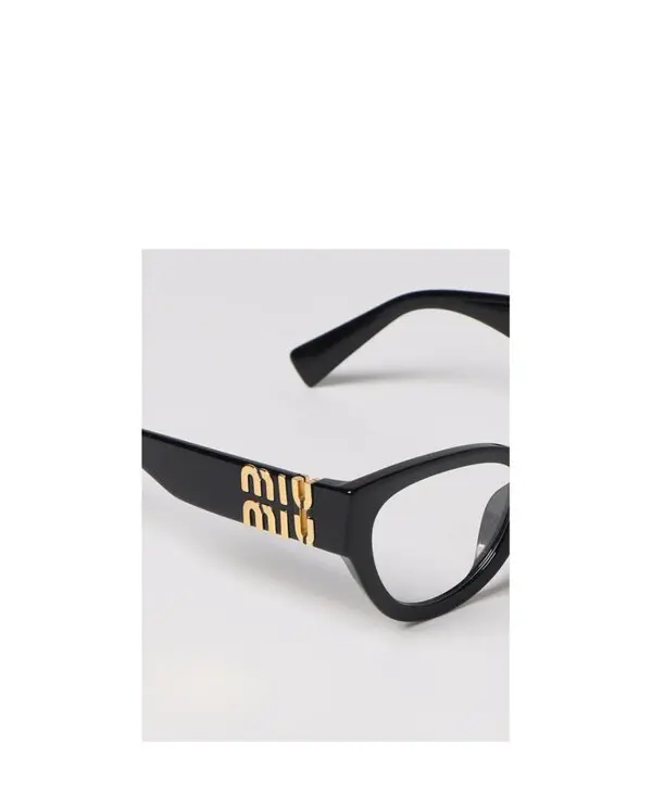 Miu Miu Cat Eye Frame Eyeglasses - Black