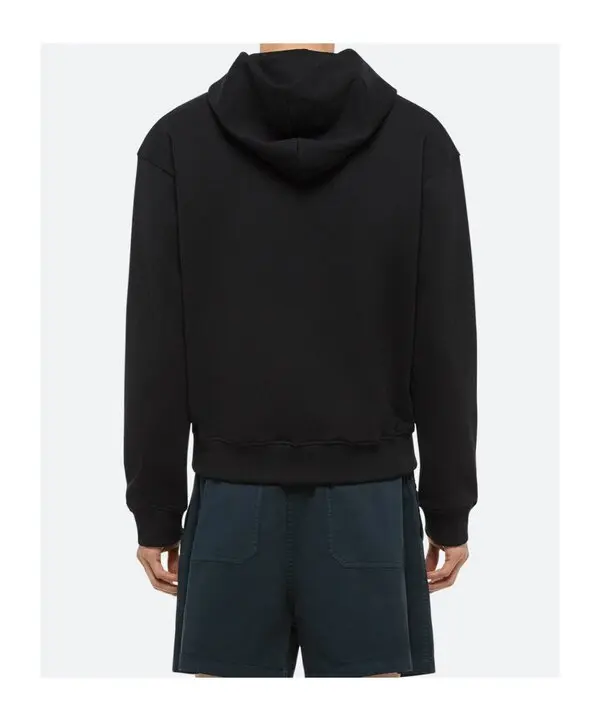 Helmut Lang Logo Embossed Hoodie