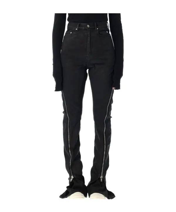 Rick Owens Bolan Banana Flared Jeans - Black