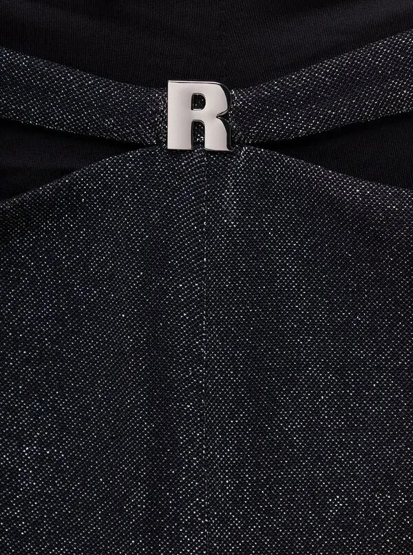 ROTATE BY BIRGER CHRISTENSEN Cut-out Wide-leg Pants