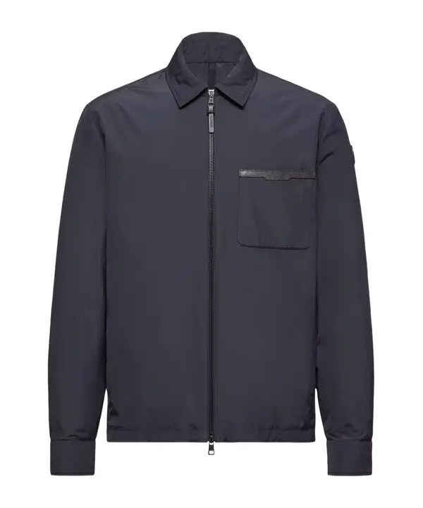 Moncler Tollymore Down Shirt Jacket - Midnight Blue