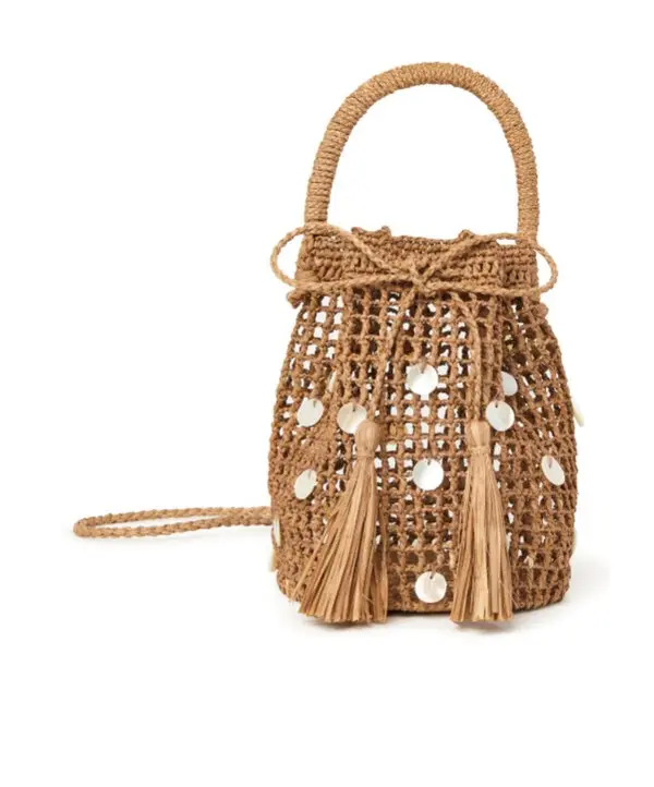 Alanui Precious Moments Satchel Bag - Cocoa Delight
