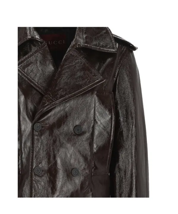 Gucci Collared Button-up Jacket