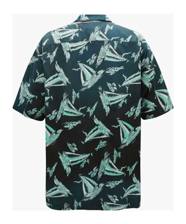 Mihara Yasuhiro Vintage Like Aloha Shirt - Black
