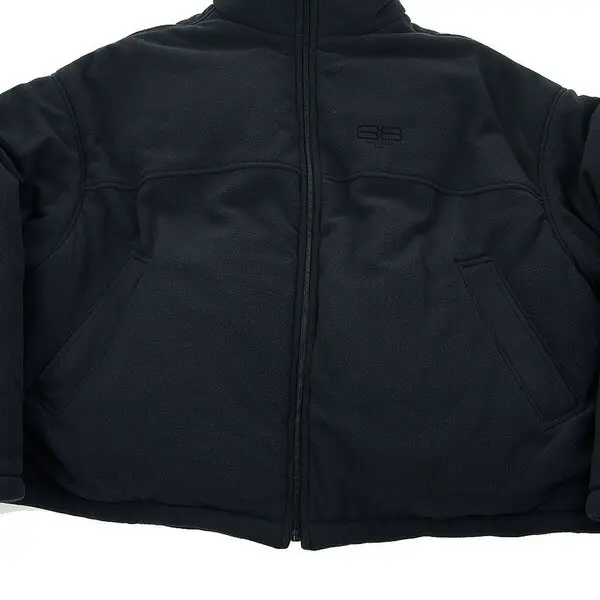 Balenciaga Bb Paris Icon Reversible Puffer Jacket