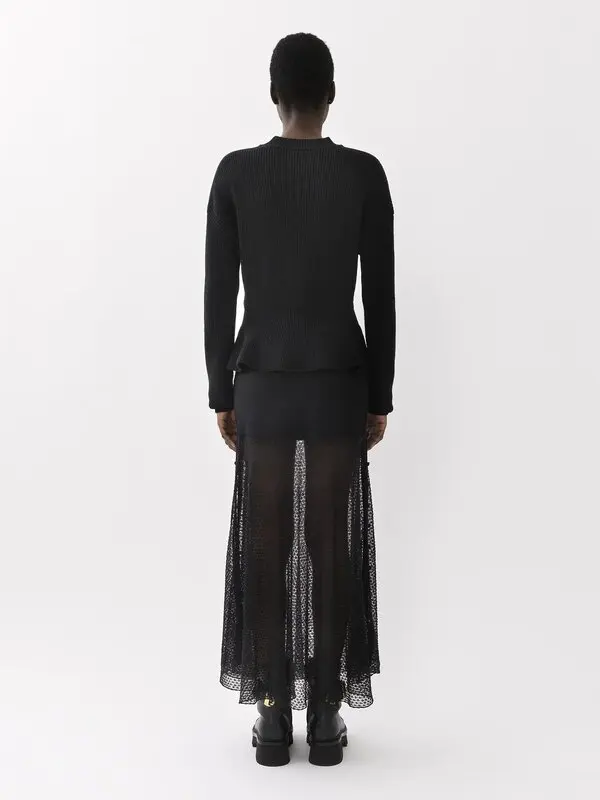 Chloé Peplum Knitted Jumper