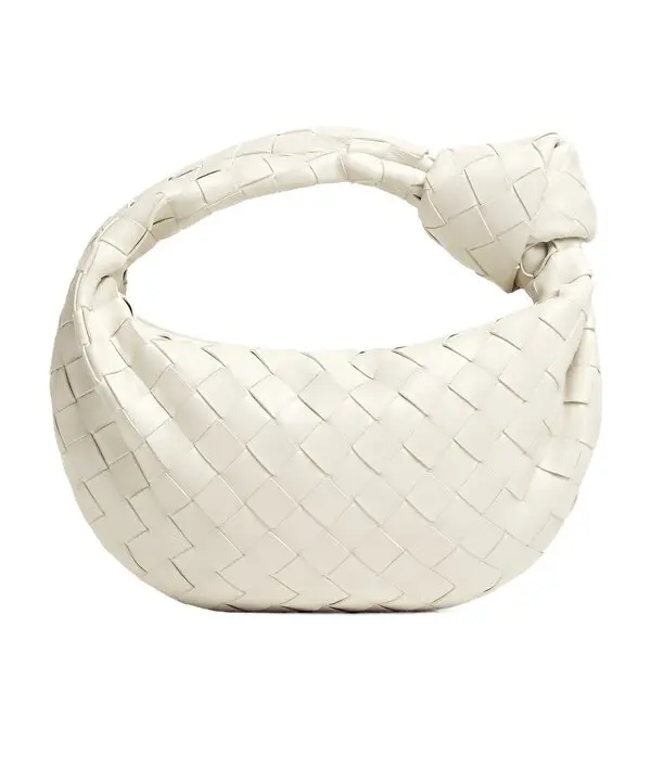 Bottega Veneta Mini Jodie - White/lacquer Red