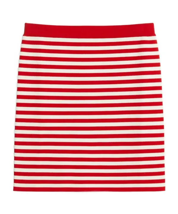 Max Mara Striped Knit Skirt
