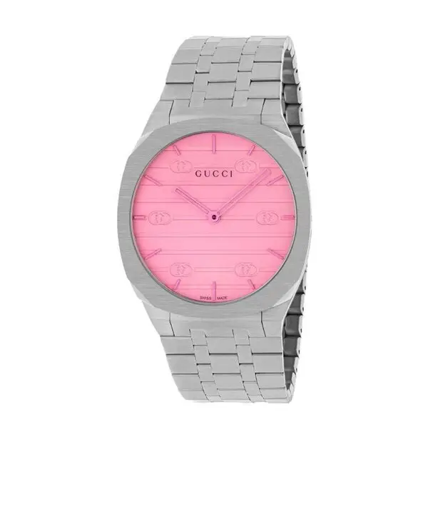 Gucci 25h Watch, 38mm - Gray