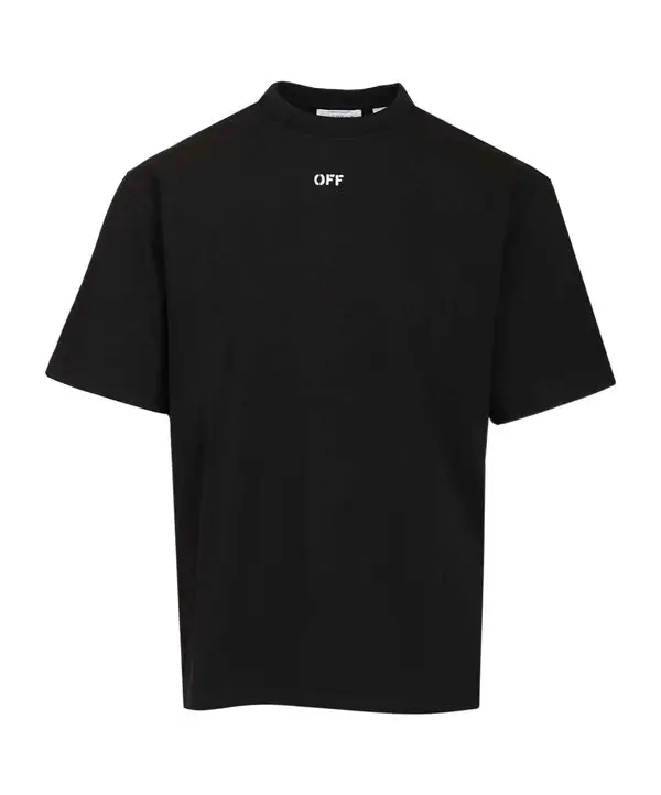 Off-White Logo Printed Crewneck T-shirt