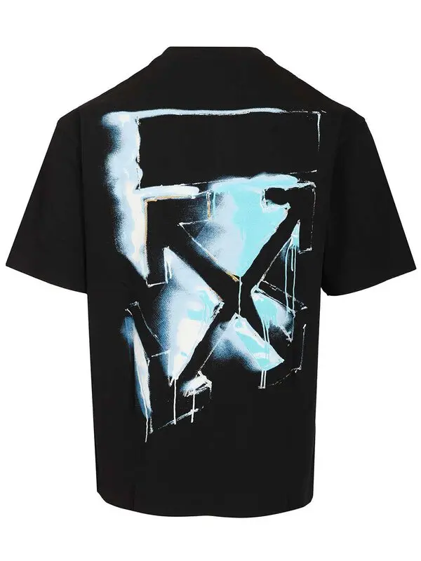 Off-White Logo Printed Crewneck T-shirt