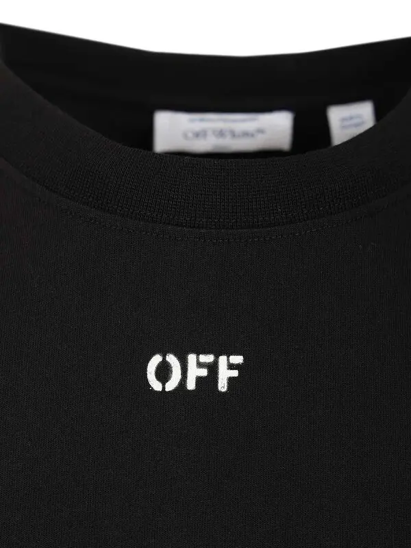 Off-White Logo Printed Crewneck T-shirt