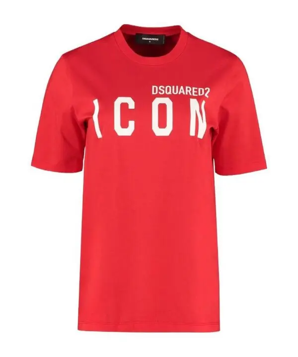 Dsquared2 Icon Print T-shirt - Red