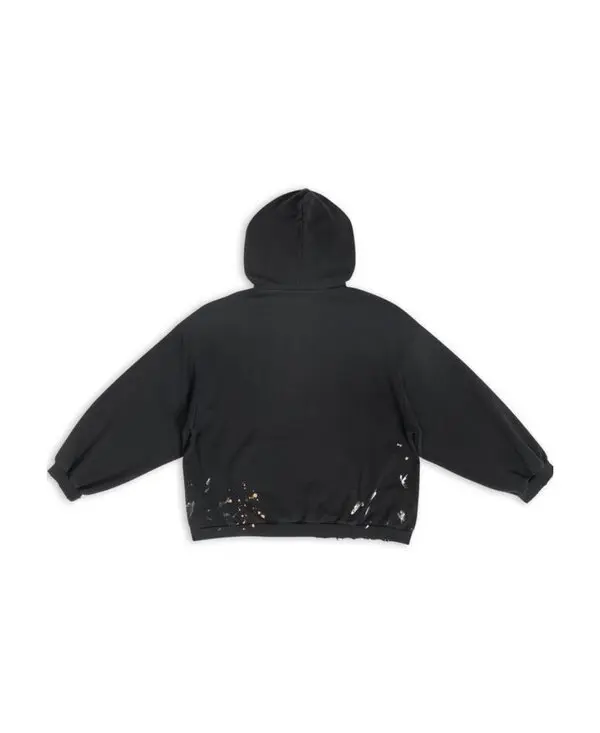 Balenciaga Logo Print Hoodie